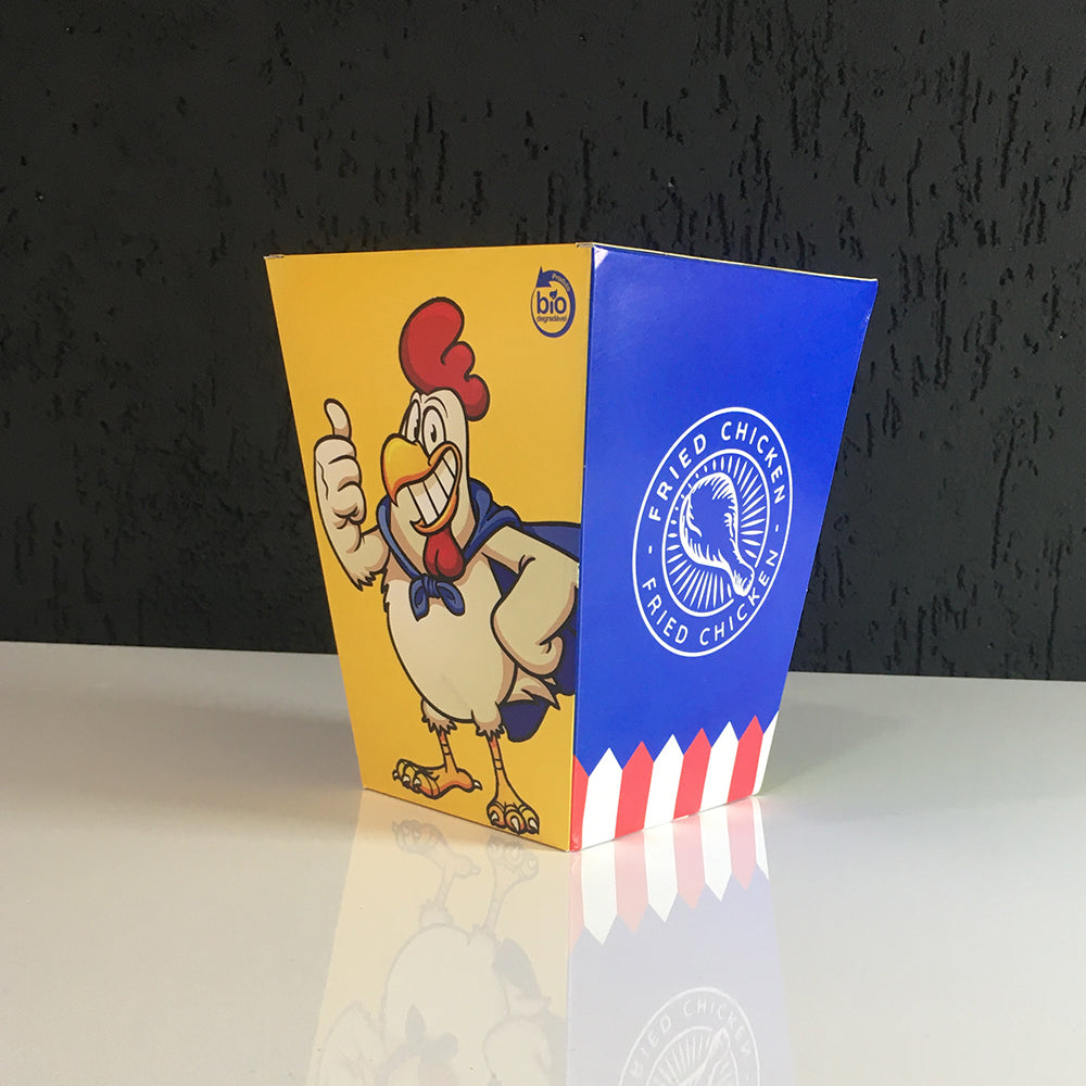 Embalagens de papel personalizadas para frango frito - 1.000 un ...